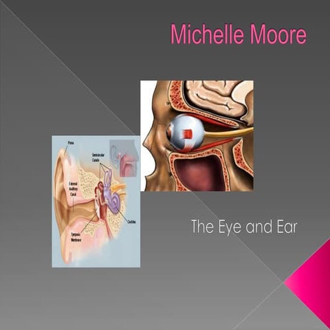 The ear and eye | PPTX
