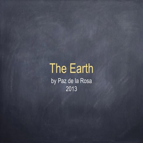 The earth | PPT