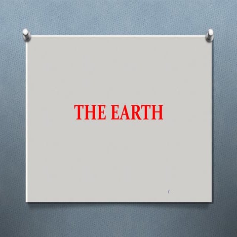 The Earth | PPT | Weather | Science