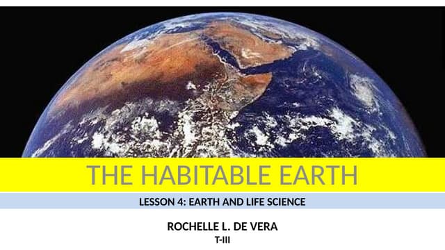 Earth and Life Science - Earth Subsystems | PDF | Geography | Science