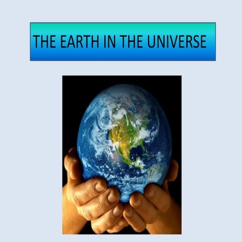 The Earth In The Universe | PPT