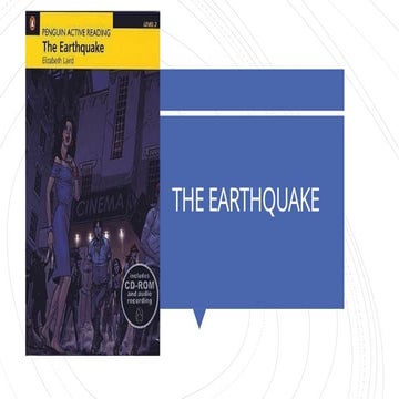THE EARTHQUAKE questions to check understanding | PPTX
