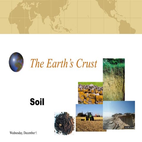 The Earth’S Crust #9 Soil | PPT