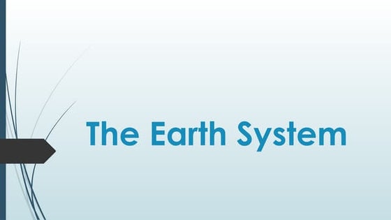 Earth and Life Science - Earth Subsystems Grade 11 | PPTX | Geography | Science