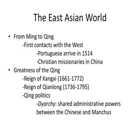 The east asian world | PPTX