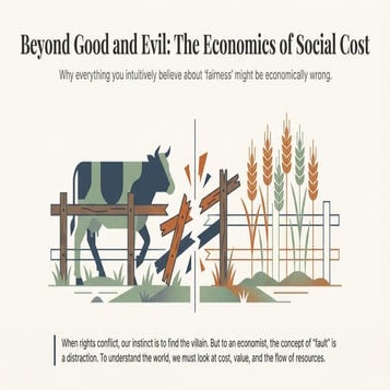Coase Theory: The Economics of Social Cost | PDF