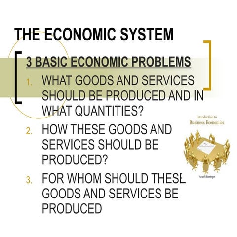 The economic system | PPT
