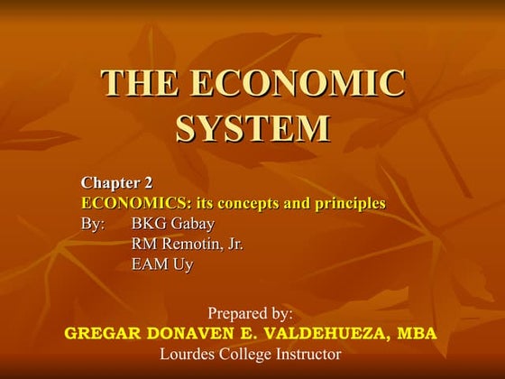 Introduction to Economics | PPT
