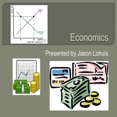 3rd Grade ABC's of Economics | PPTX