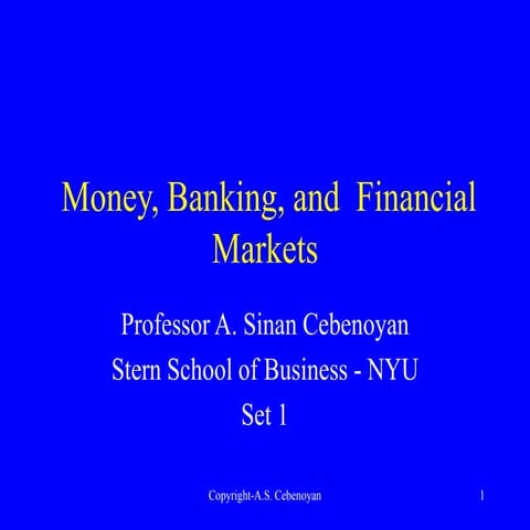 The economy of money, banking and financial markets ppt.ppt