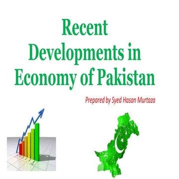 The economy of pakistan | PPTX