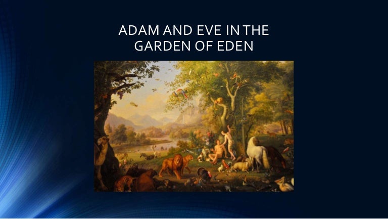 The edenic covenant.