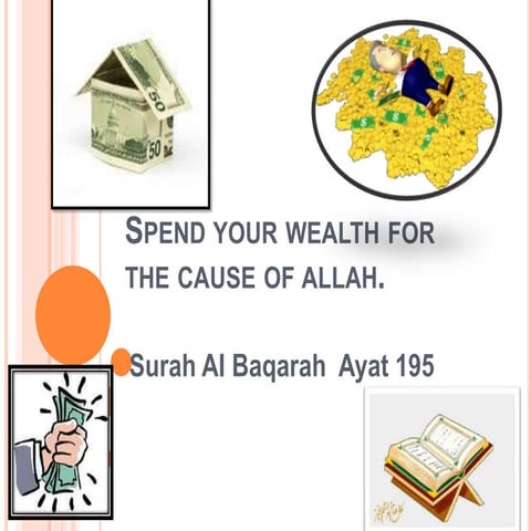Spend in the way of allah | PPTX