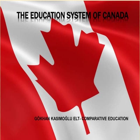 The Education System of CANADA | PPTX
