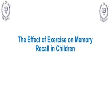 The Effect of Exercise on Mesdfsdfsdmory Recall in.pptx