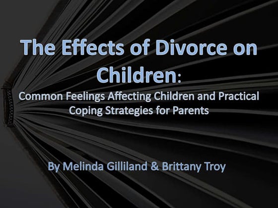 Children and divorce 1 | PPT