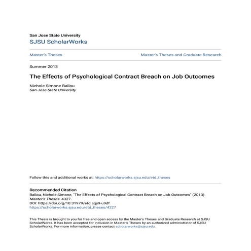 The Effects of Psychological Contract Breach on Job Outcomes.pdf