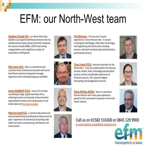 The EFM north west team | PDF