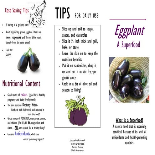 The eggplant | PDF