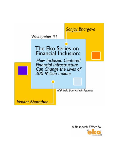 Infrastructure, Access Points & the Development of Digital Financial ...