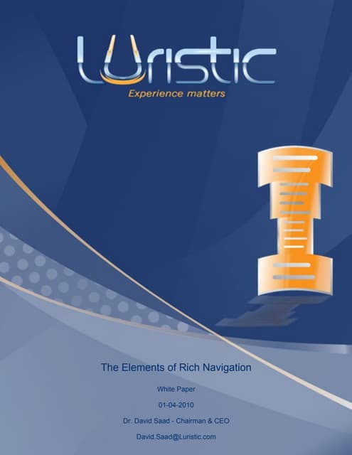 Web Navigation Presentation | PDF