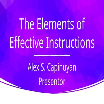 The Elements of Effective Instructions.pptx