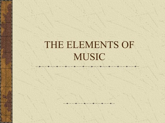 Music Theory: Fundamentals of music | PPT