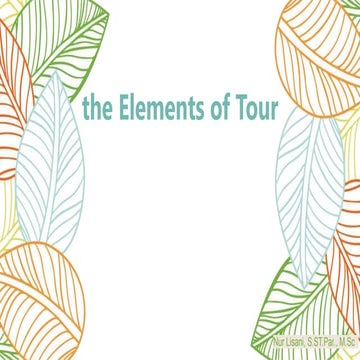 the Elements of Tour.pptx