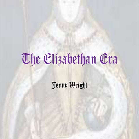 Elizabethan daily life and occupations | PPTX