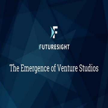 The Emergence of Venture Studios as Hybrid | PDF
