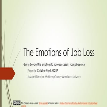 The Emotions of Job Loss | PPTX