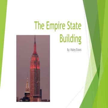 The empire state building | PPTX