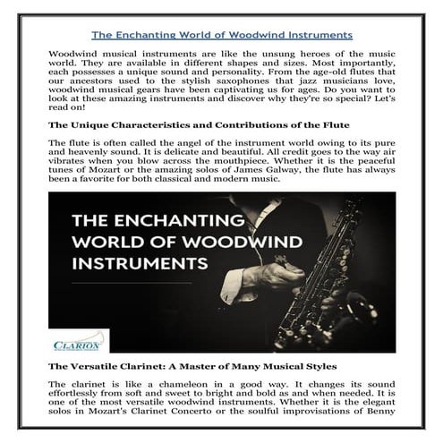 How to Play Brass Musical Instrument? | PDF