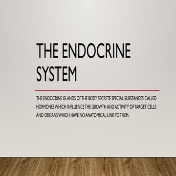 The endocrine system.pptx.very details notes | PPTX