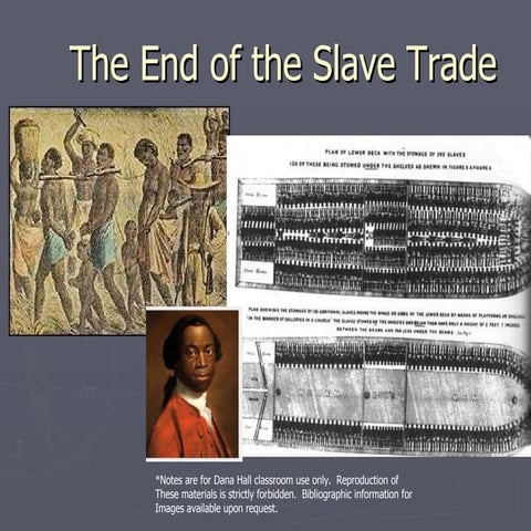 The end of the slave trade | PPT