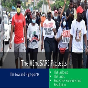 The End SARS Protest a Post-mortem | PDF | Political Issues & policy ...