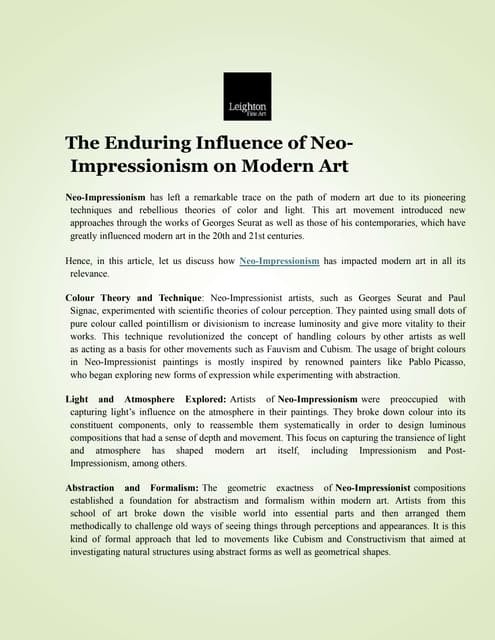 Revealing Neo-Impressionism A Vibrant Art Revolution.pdf