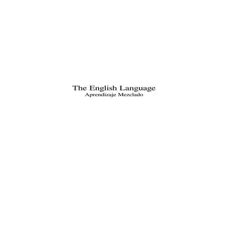 The English language | PDF