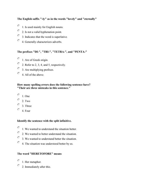Identify the sentence with the split infinitive | DOCX