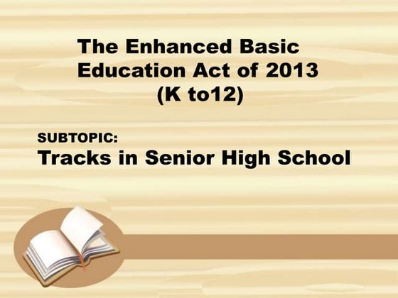 SENIOR HIGH SCHOOL.pptx strands track and other basic i formation | PPT