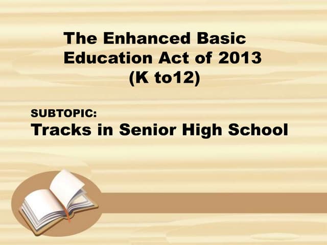 K-12 Grading System - Senior HS | PPTX