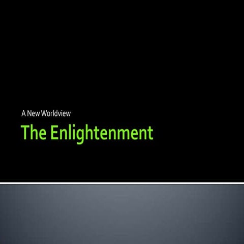 The Age of Enlightenment | PPTX
