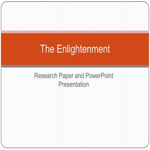 The Enlightenment Pp | PPT