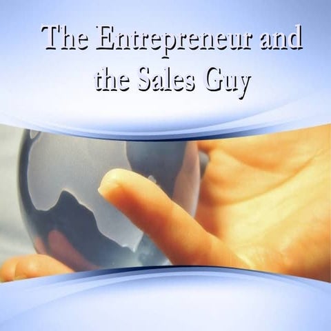Who is an entrepreneur | PPTX