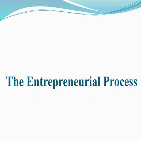 The Entrepreneurial Process and types.pptx