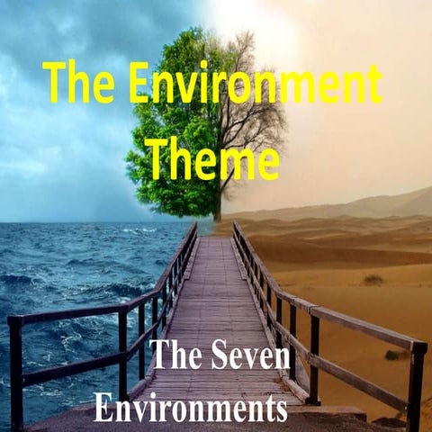 The Seven Environments | PPTX | Africa Travel | Travel Locations
