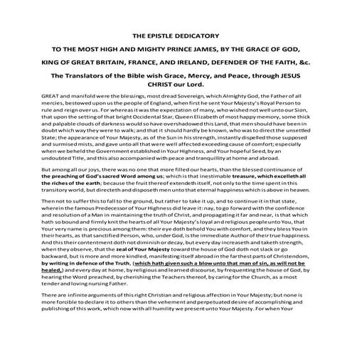 The epistle dedicatory | DOCX