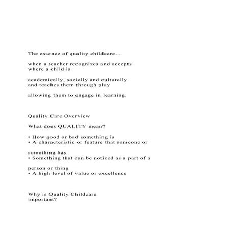 My Professional Philosophy Statement | ODT