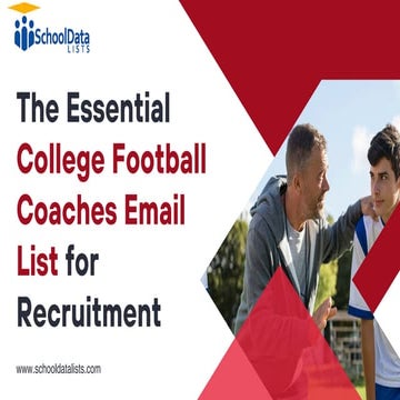 The Essential College Football Coaches Email List for Recruitment.pdf