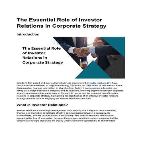 The Essential Role of Investor Relations in Corporate Strategy.pdf